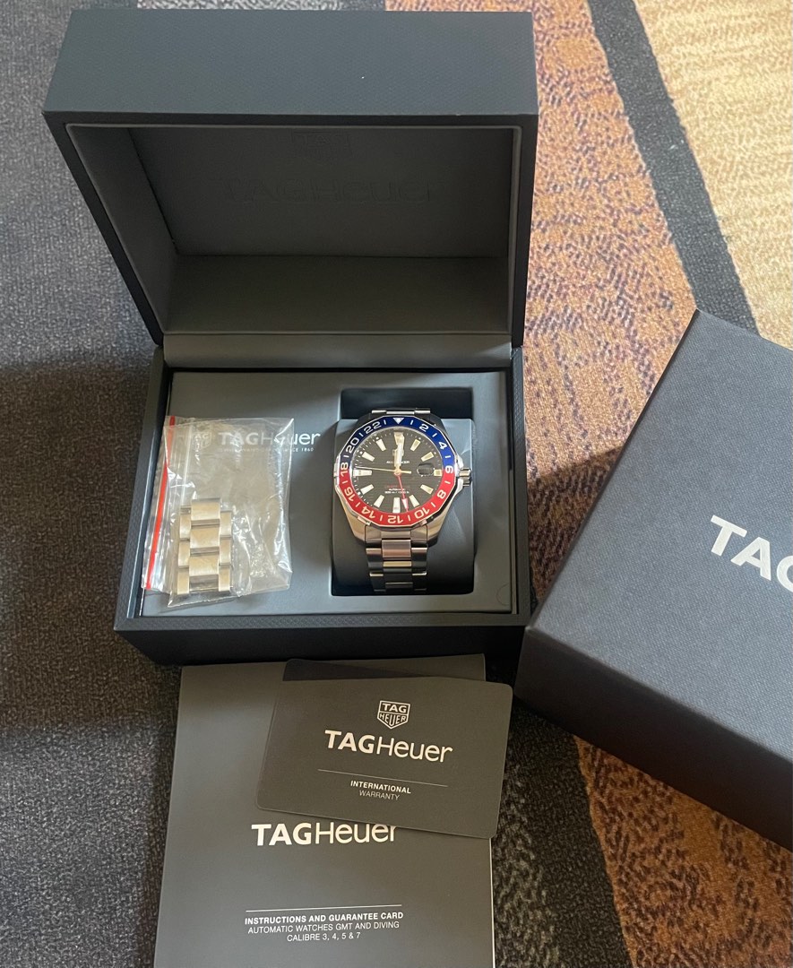 Tag Heuer Aquaracer Pepsi, Luxury, Watches on Carousell