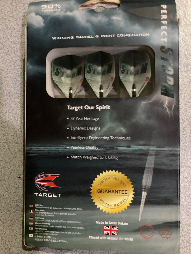 Target Dart Pin set, Hobbies & Toys, Toys & Games on Carousell