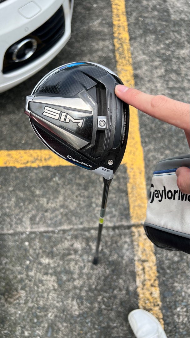 Taylormade SIM driver 10.5 with tensei AV 55S shaft, Sports Equipment ...