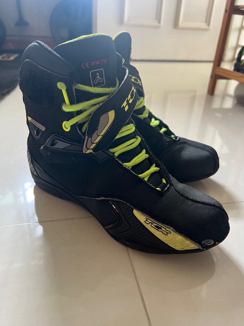 Tcx riding boots, Motorcycles, Motorcycle Apparel on Carousell
