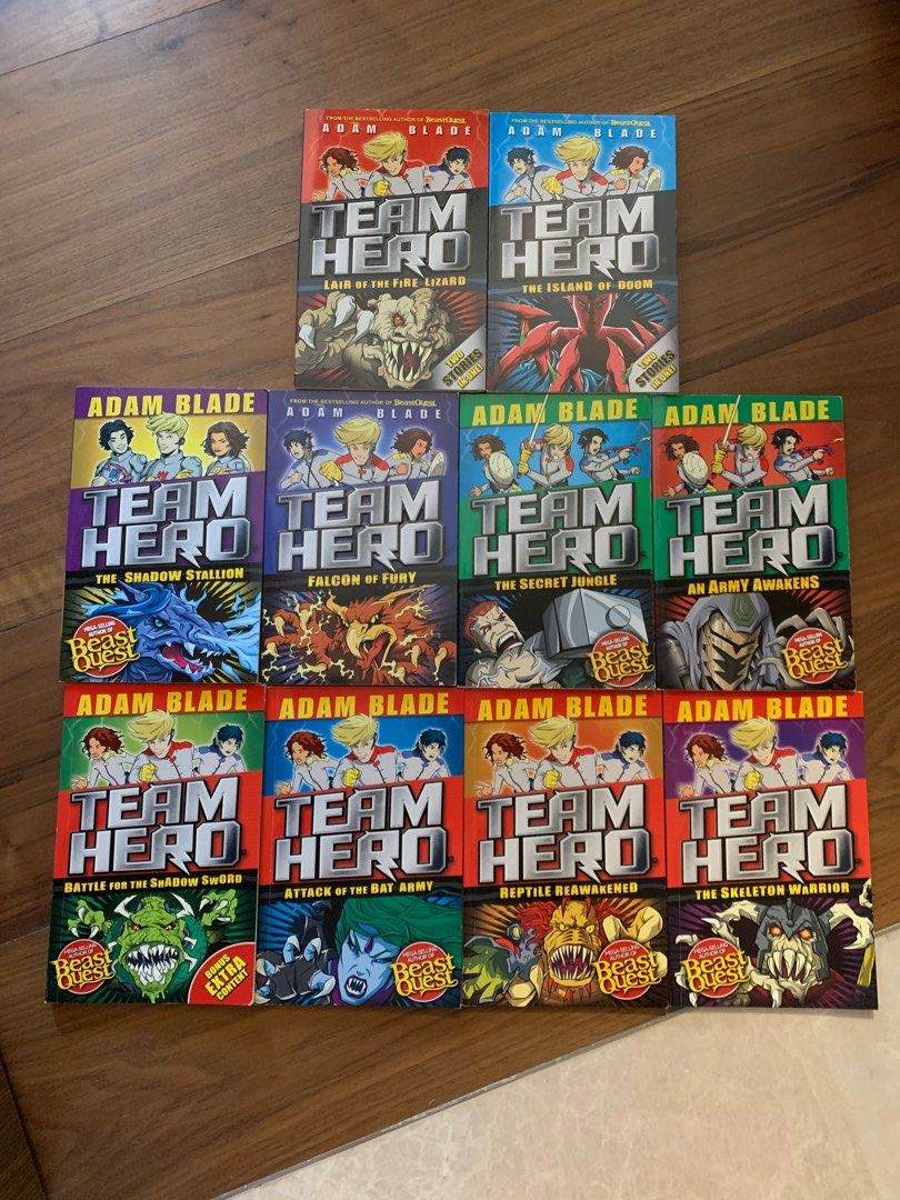 Team Hero by Adam Blade, Hobbies & Toys, Books & Magazines, Children's ...