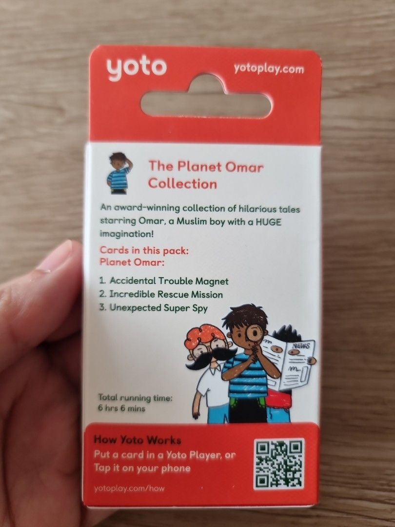 The Planet Omar Collection (3 cards) Yoto cards, Hobbies & Toys, Toys ...