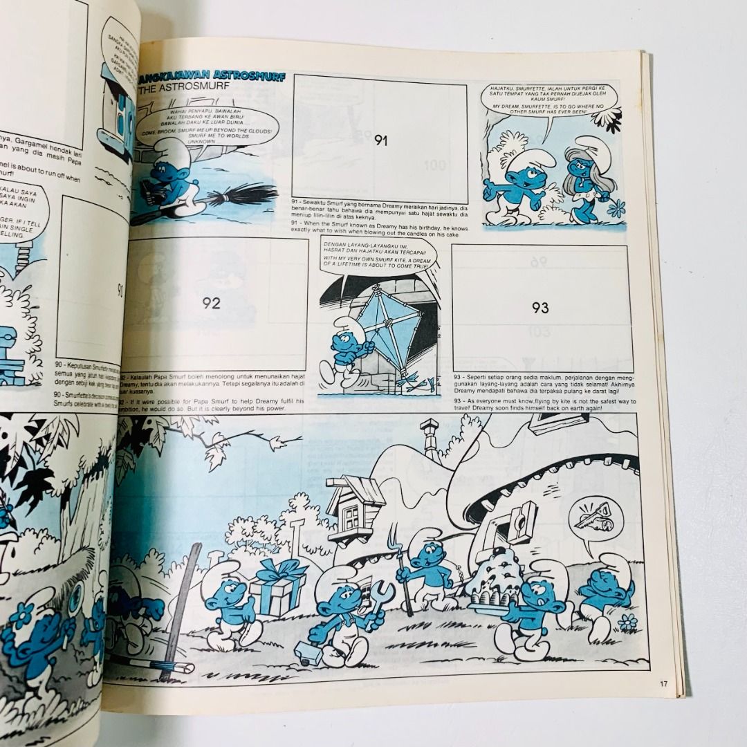 The Smurfs Sticker Album (Panini 1982), Hobbies & Toys, Memorabilia ...