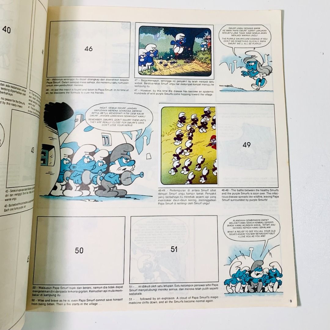 The Smurfs Sticker Album (Panini 1982), Hobbies & Toys, Memorabilia ...