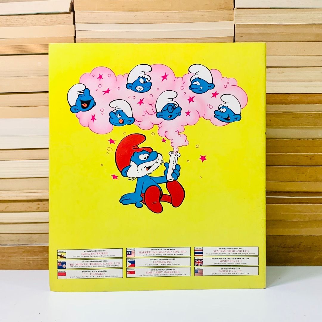 The Smurfs Sticker Album (Panini 1982), Hobbies & Toys, Memorabilia ...