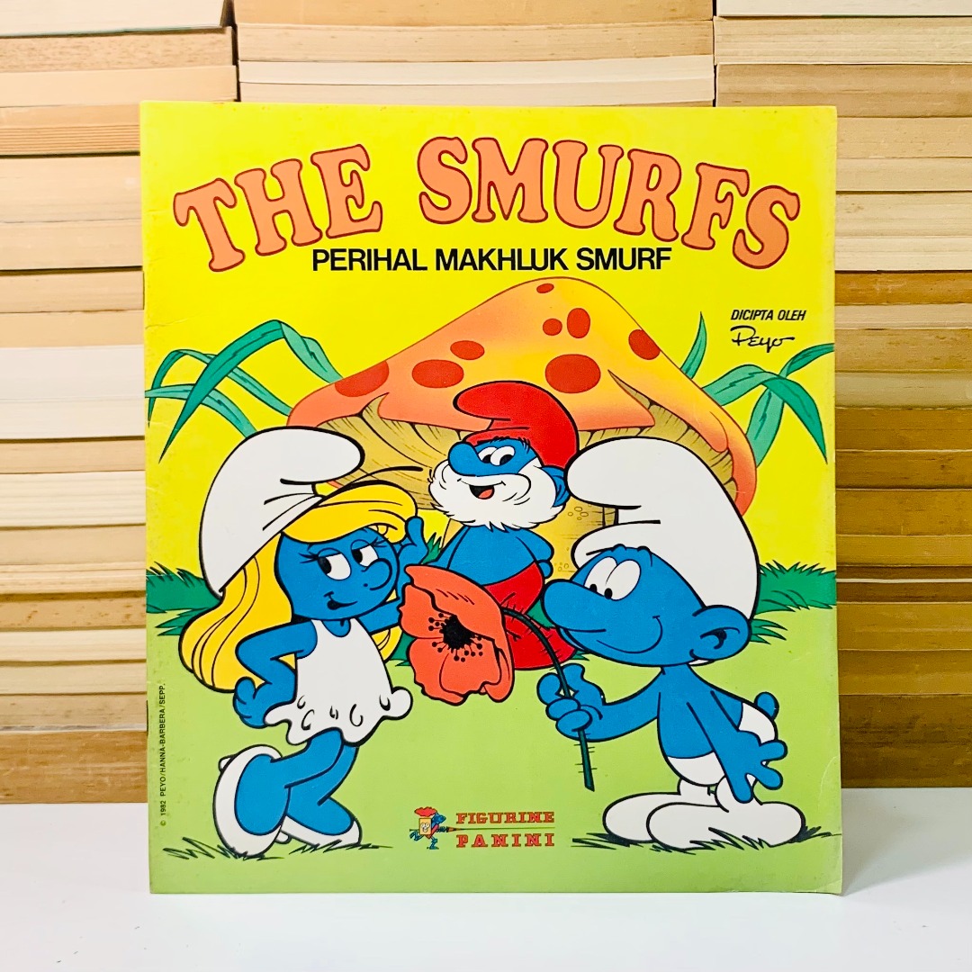 The Smurfs Sticker Album (Panini 1982), Hobbies & Toys, Memorabilia ...