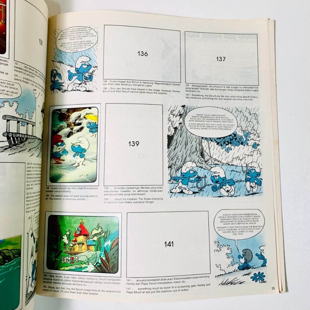 The Smurfs Sticker Album (Panini 1982), Hobbies & Toys, Memorabilia ...