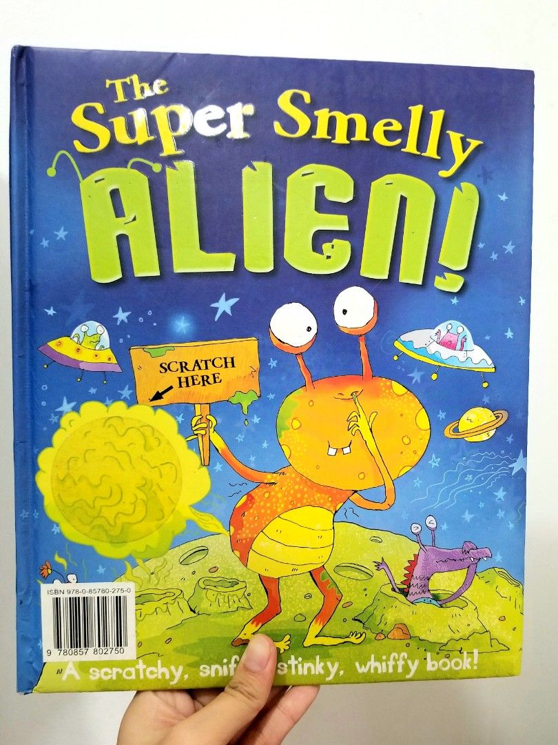 The Super Smelly Alien Children's Book, Hobbies & Toys, Books ...