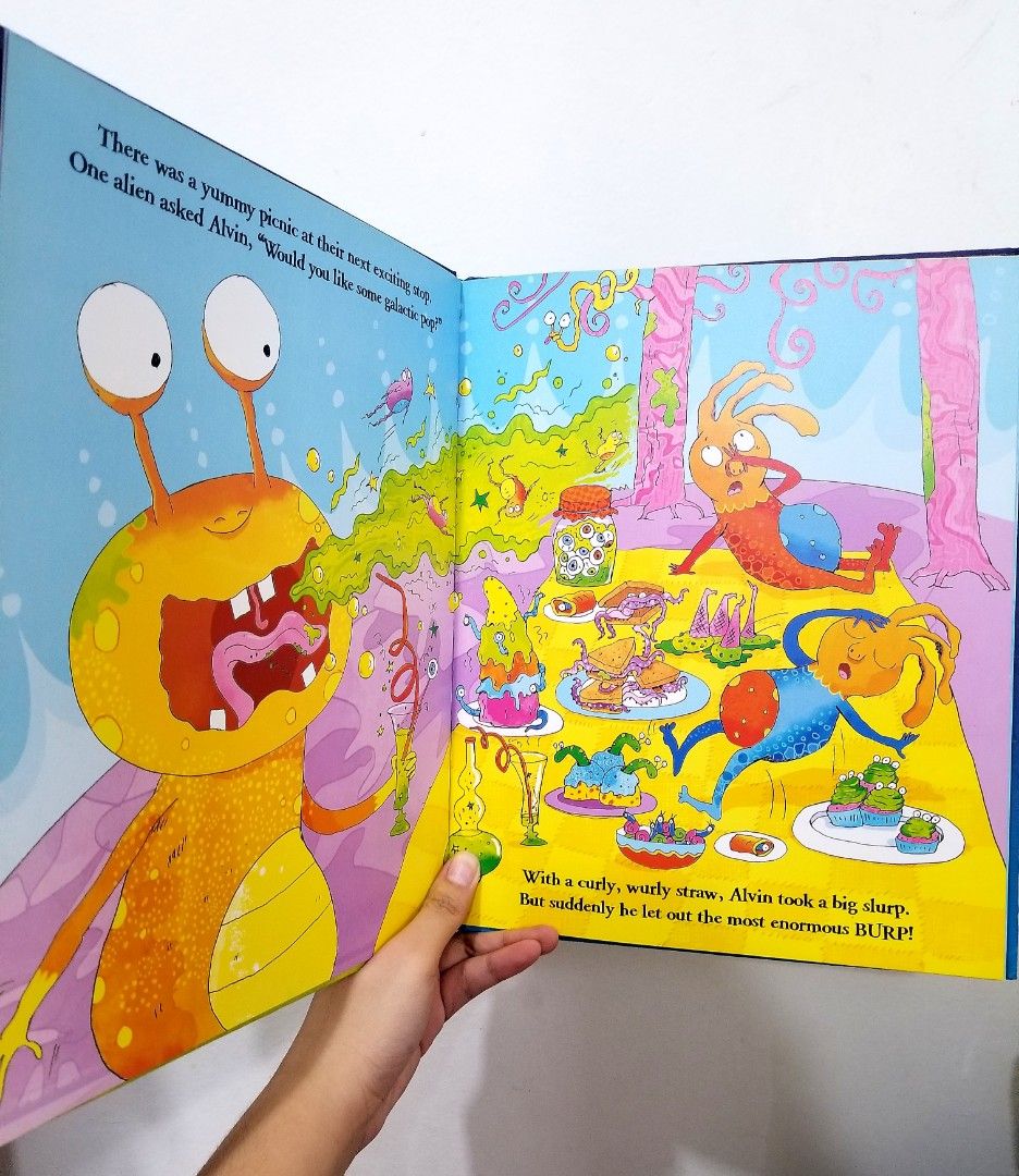 The Super Smelly Alien Children's Book, Hobbies & Toys, Books ...