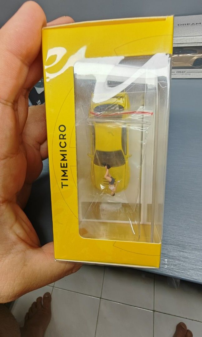 Time micro r34 gtr yellow, Hobbies & Toys, Toys & Games on Carousell