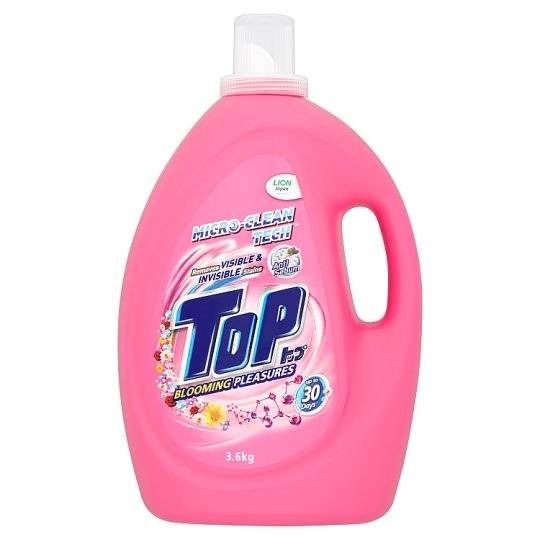 Top Liquid Detergent 3.6kg - Odour Bluster Stain Bluster Color Protect ...