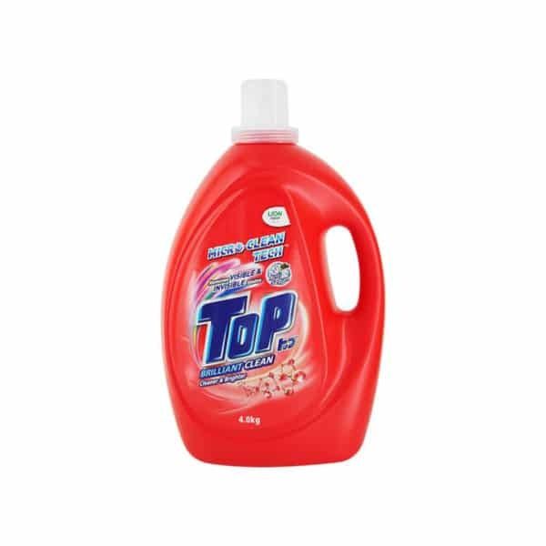 Top Liquid Detergent 3.6kg - Odour Bluster Stain Bluster Color Protect ...