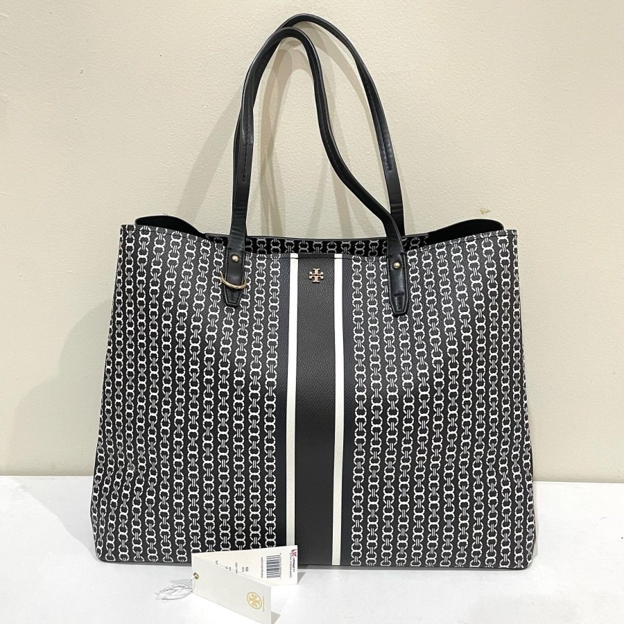 Tory Burch Gemini Link Tote Bag Original Authentic 100% Tas Wanita ...