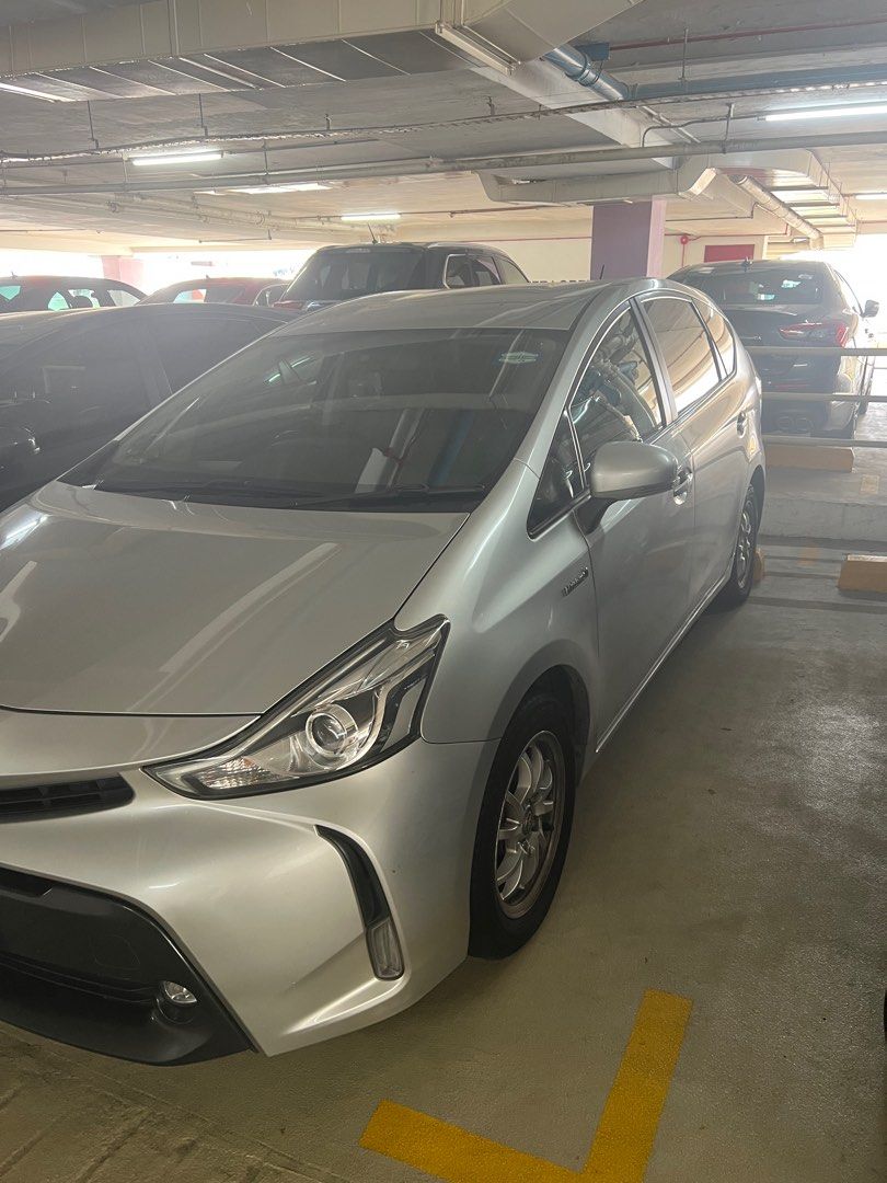 Toyota Prius alpha hybrid MPV, Cars, Car Rental on Carousell