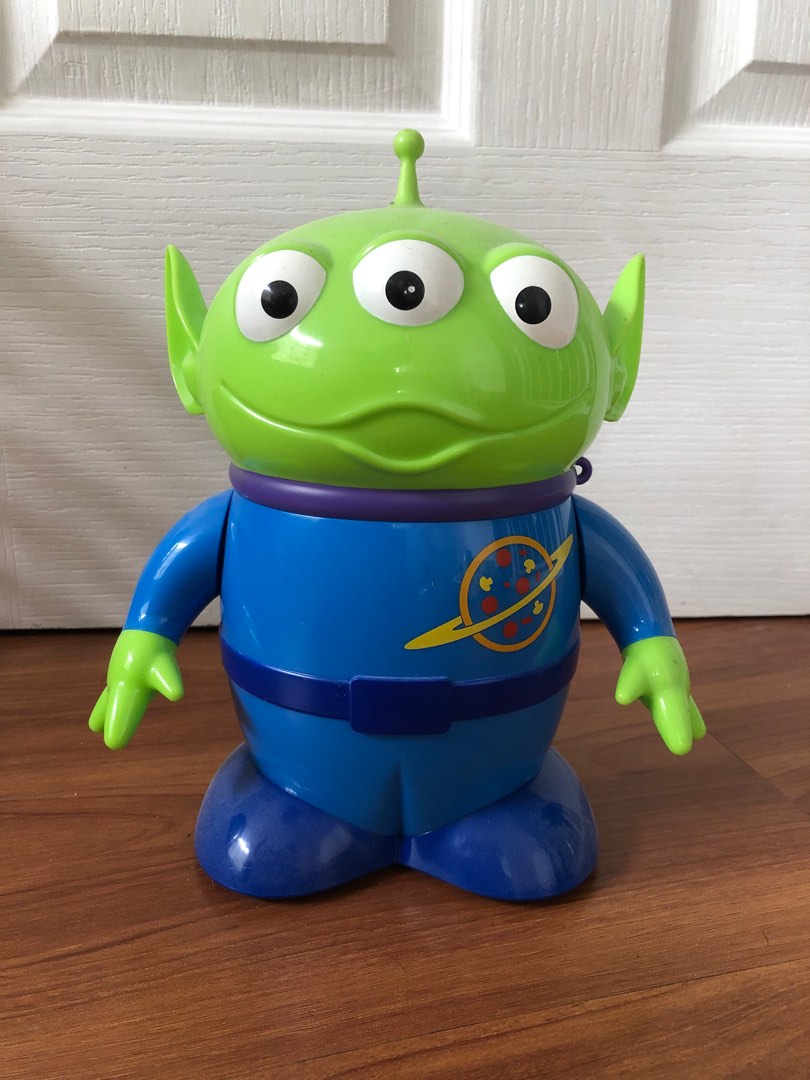 Toystory alien popcorn bucket, Hobbies & Toys, Toys & Games on Carousell