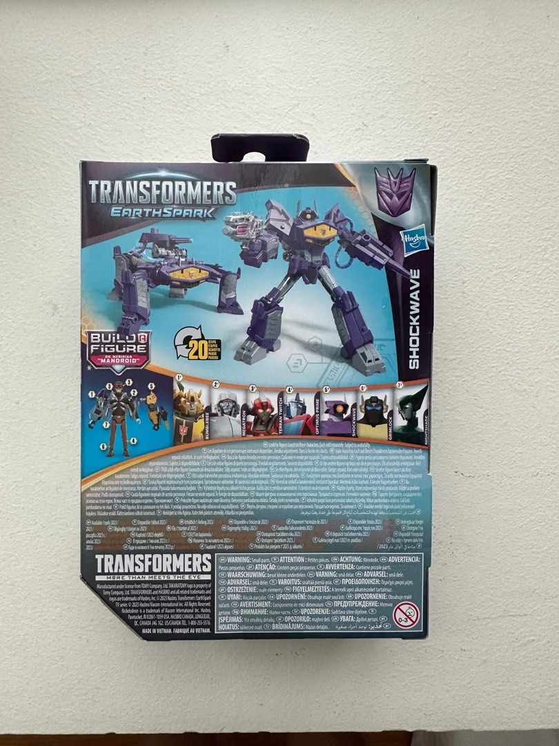 Transformers earthspark shockwave, Hobbies & Toys, Toys & Games on ...