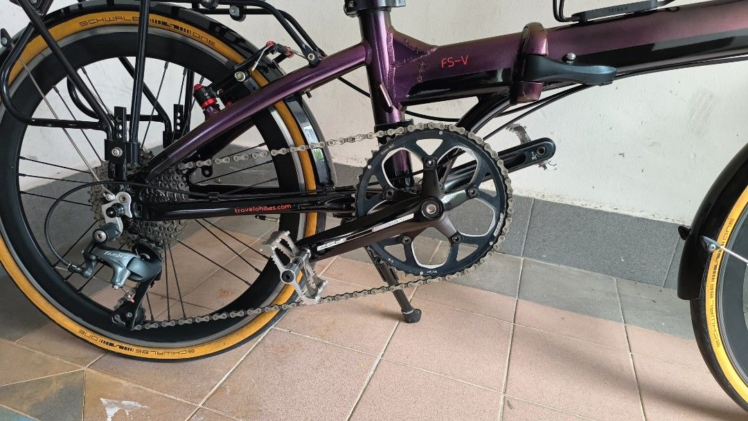 Travelo foldable 451 bike, Sports Equipment, Bicycles & Parts, Bicycles ...