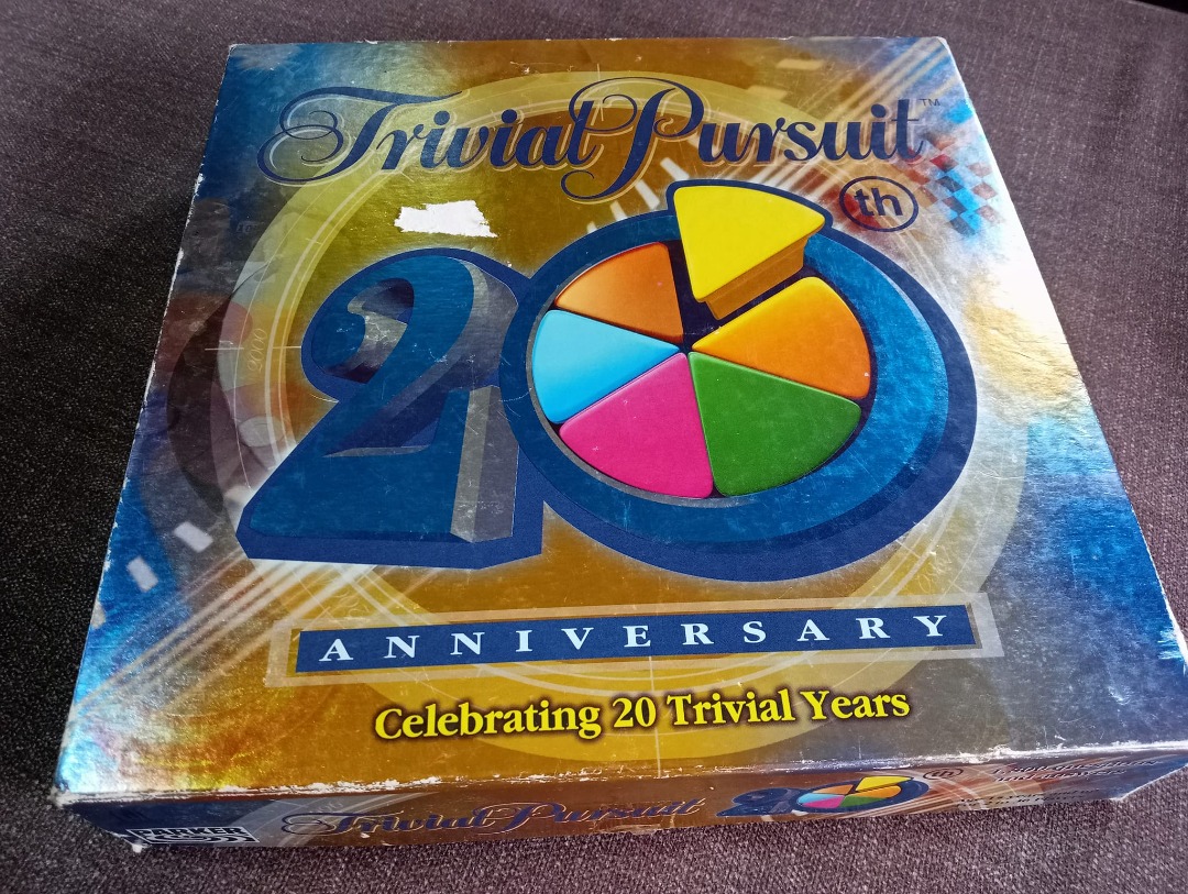 Trivial Pursuit 20th Anniversary Edition, Hobbies & Toys, Toys & Games ...
