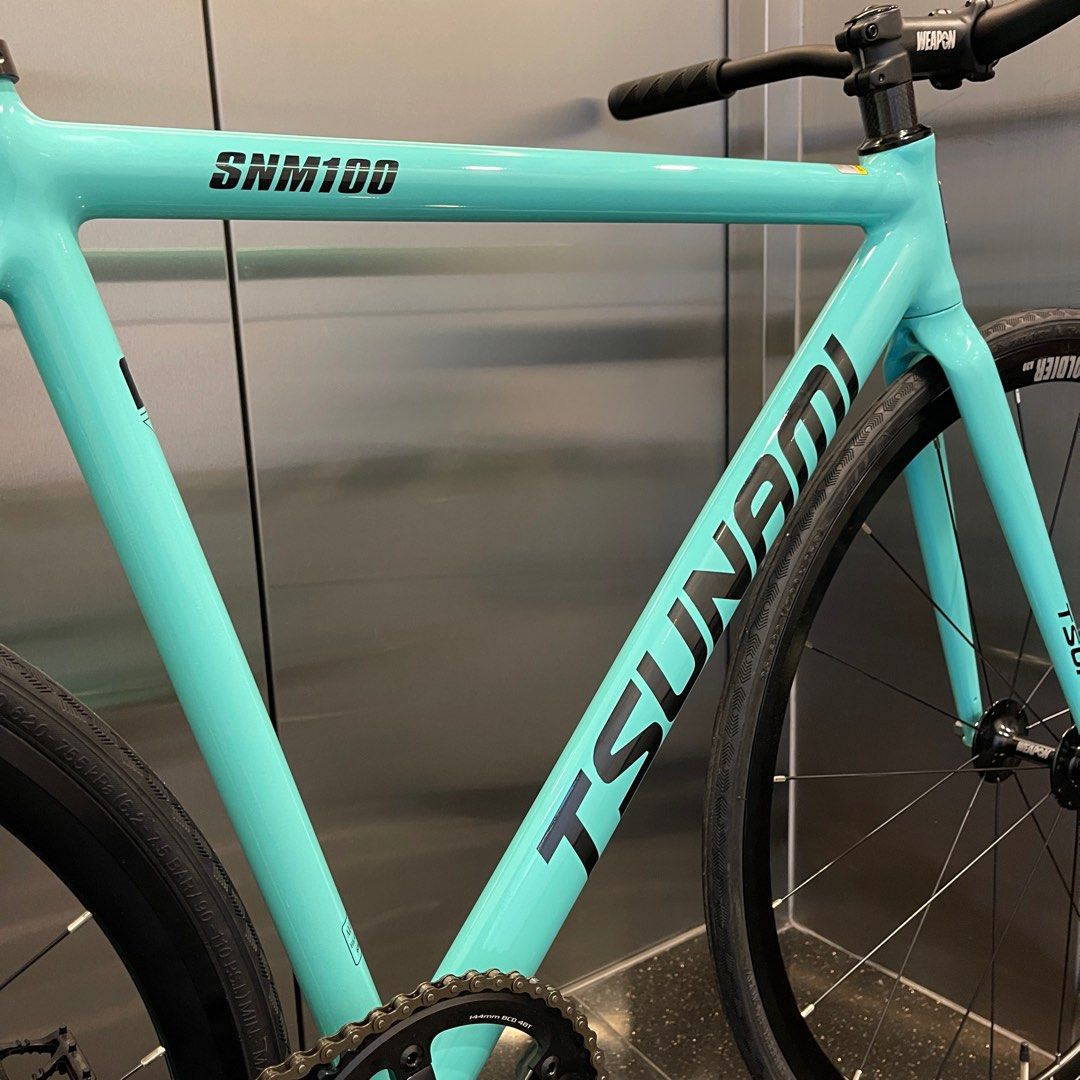 Tsunami fixie bike/frame set$330/complete bike &659/alloy group set/fixie gear bike/single speed ...