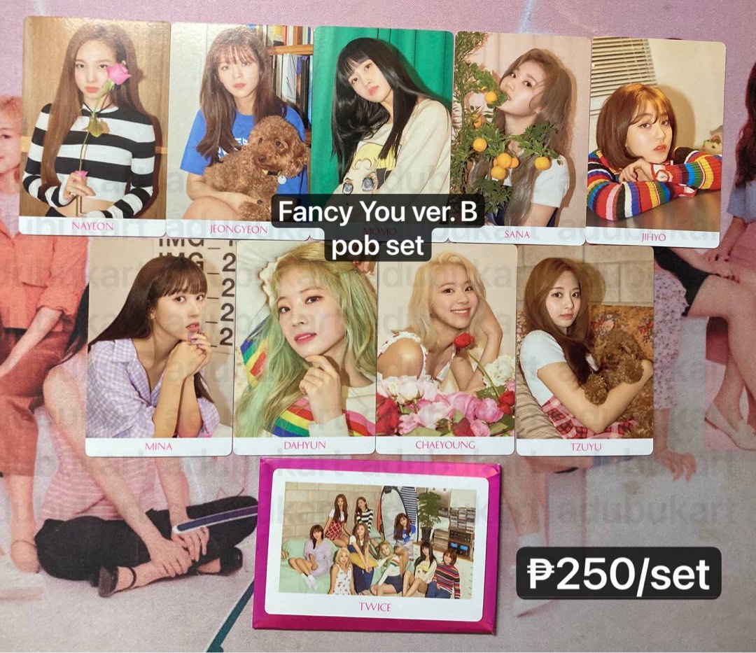 Twice fancy you version b pob set, Hobbies & Toys, Memorabilia ...