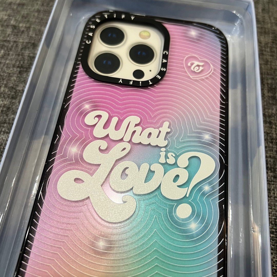 TWICE x CASETIFY What is Love iPhone 13 Pro, Mobile Phones & Gadgets, Mobile & Gadget ...