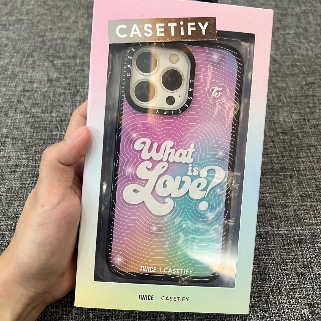 TWICE x CASETIFY What is Love iPhone 13 Pro, Mobile Phones & Gadgets, Mobile & Gadget ...