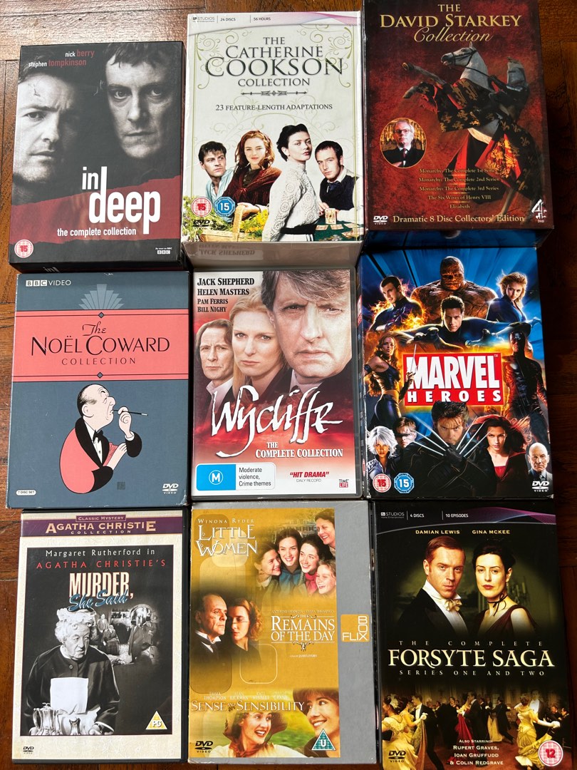 UK British series and movies DVD, Hobbies & Toys, Music & Media, CDs ...