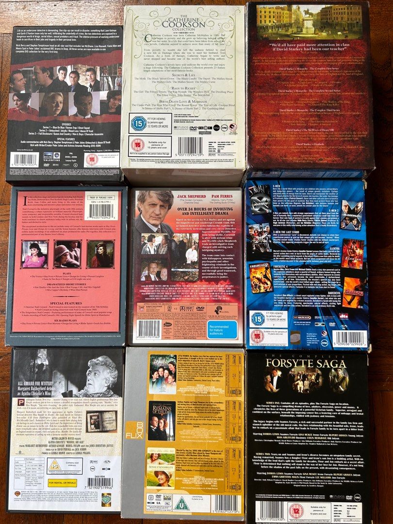 UK British series and movies DVD, Hobbies & Toys, Music & Media, CDs ...