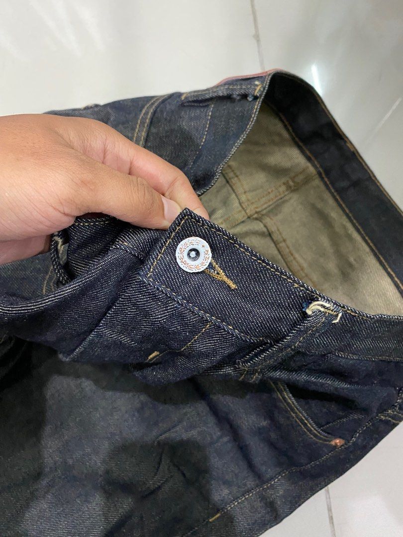 UNCLE FU SELVEDGE PANTS, Men's Fashion, Bottoms, Jeans on Carousell