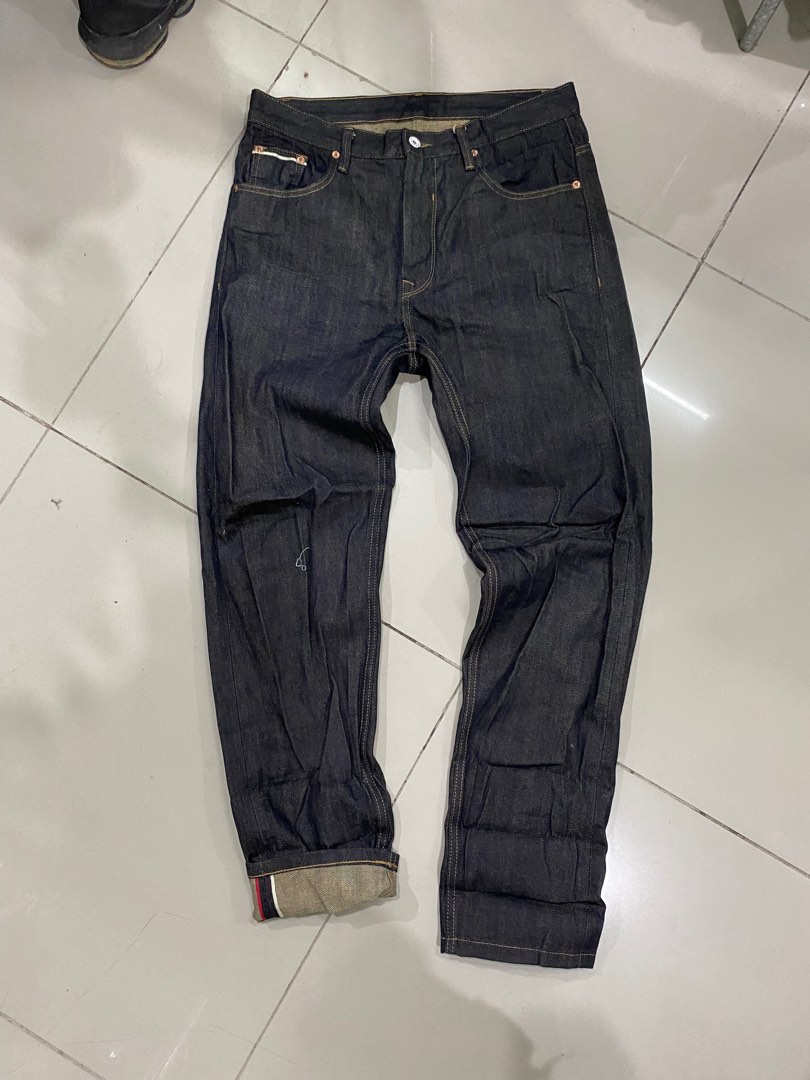 UNCLE FU SELVEDGE PANTS, Men's Fashion, Bottoms, Jeans on Carousell