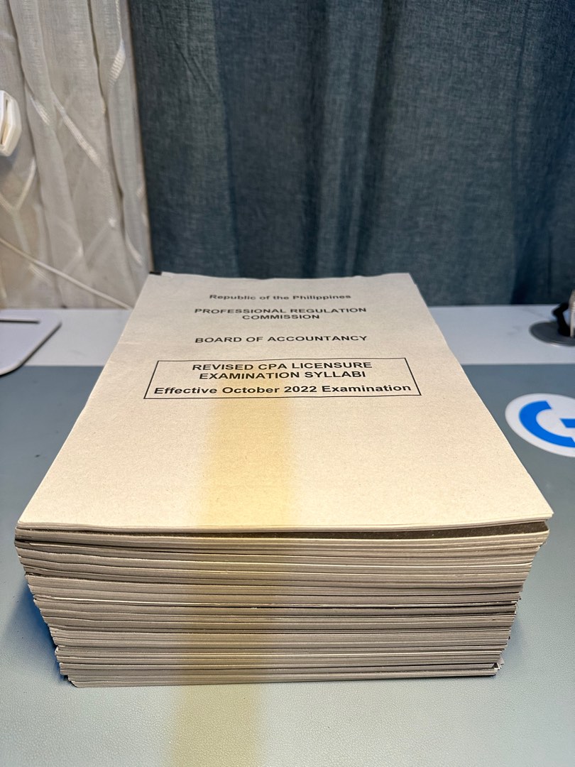 Unused Complete REO Handouts (for October 2023 CPALE), Hobbies & Toys ...