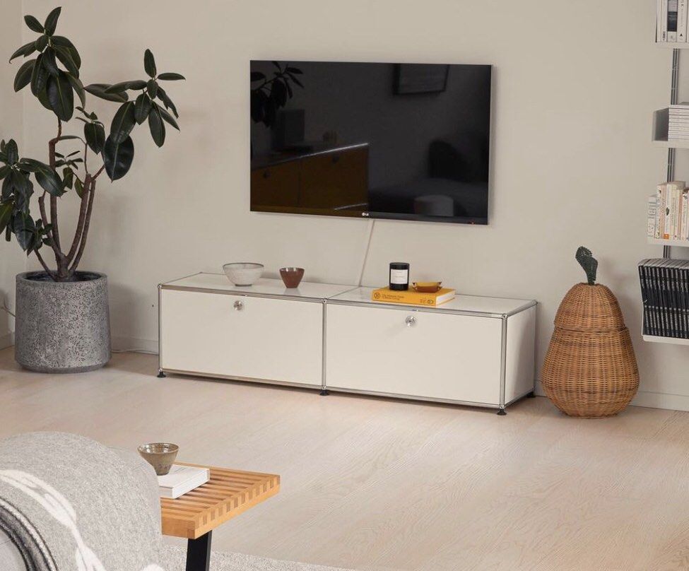 USM Haller TV Console in White, Furniture & Home Living, Furniture, TV ...