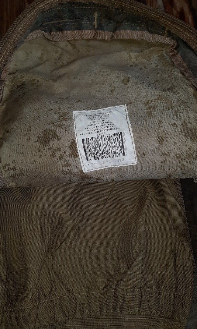 USMC APB03 ARC'TERYX x PROPPER Assault Pack, Men's Fashion, Bags ...