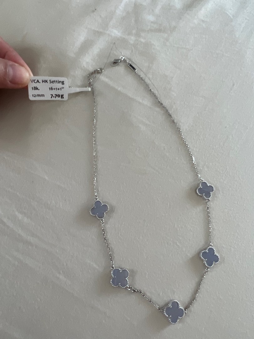 VCA necklace HK setting from wanderluxe, Luxury, Accessories on Carousell