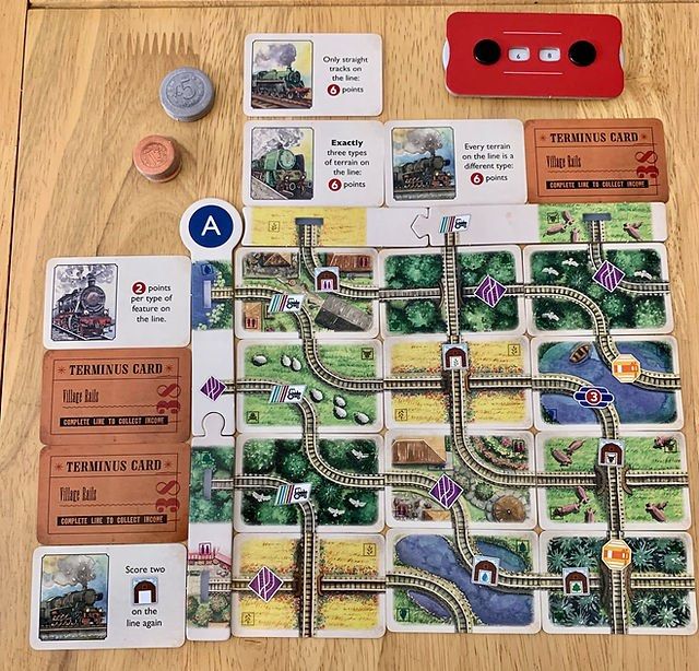 Village Rails Board Game, Hobbies & Toys, Toys & Games on Carousell