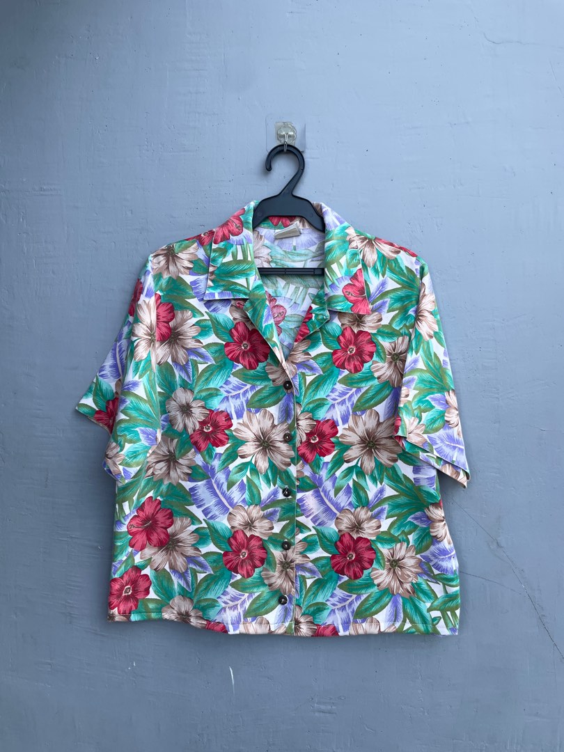 Vintage Koret Francisca Crop Polo, Men's Fashion, Tops & Sets, Tshirts ...