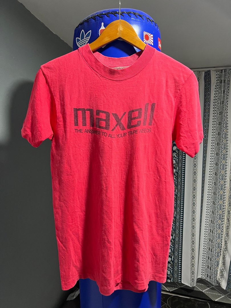 vintage maxell brand kaset dulu2, Men's Fashion, Tops & Sets, Tshirts ...