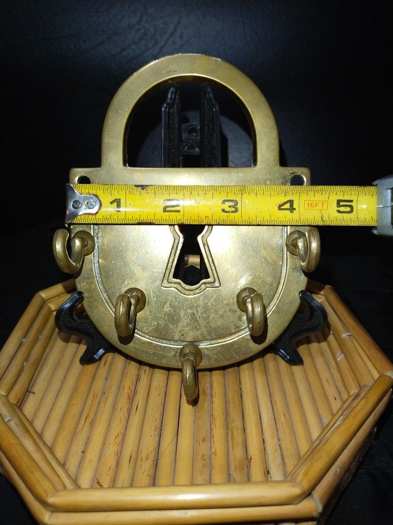 Vintage Padlock shaped key holder, Hobbies & Toys, Memorabilia ...