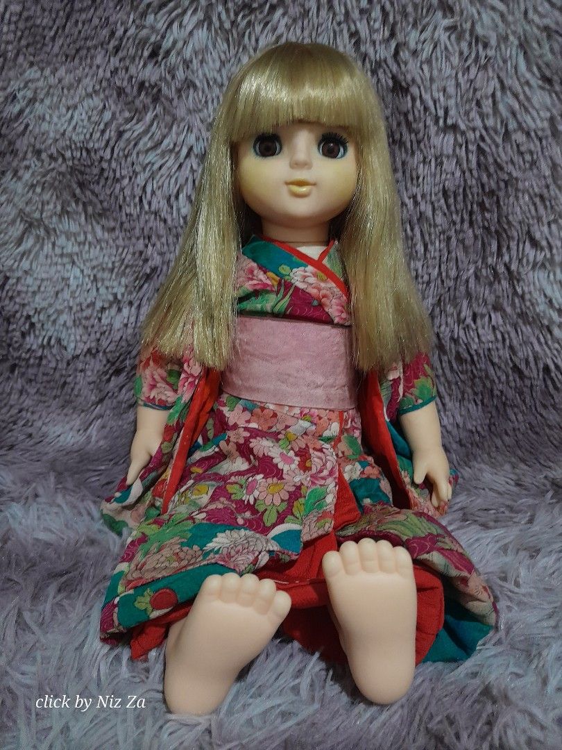 Vintage rare sekiguchi doll jennifer and marilyn 1974 19" big, Hobbies ...