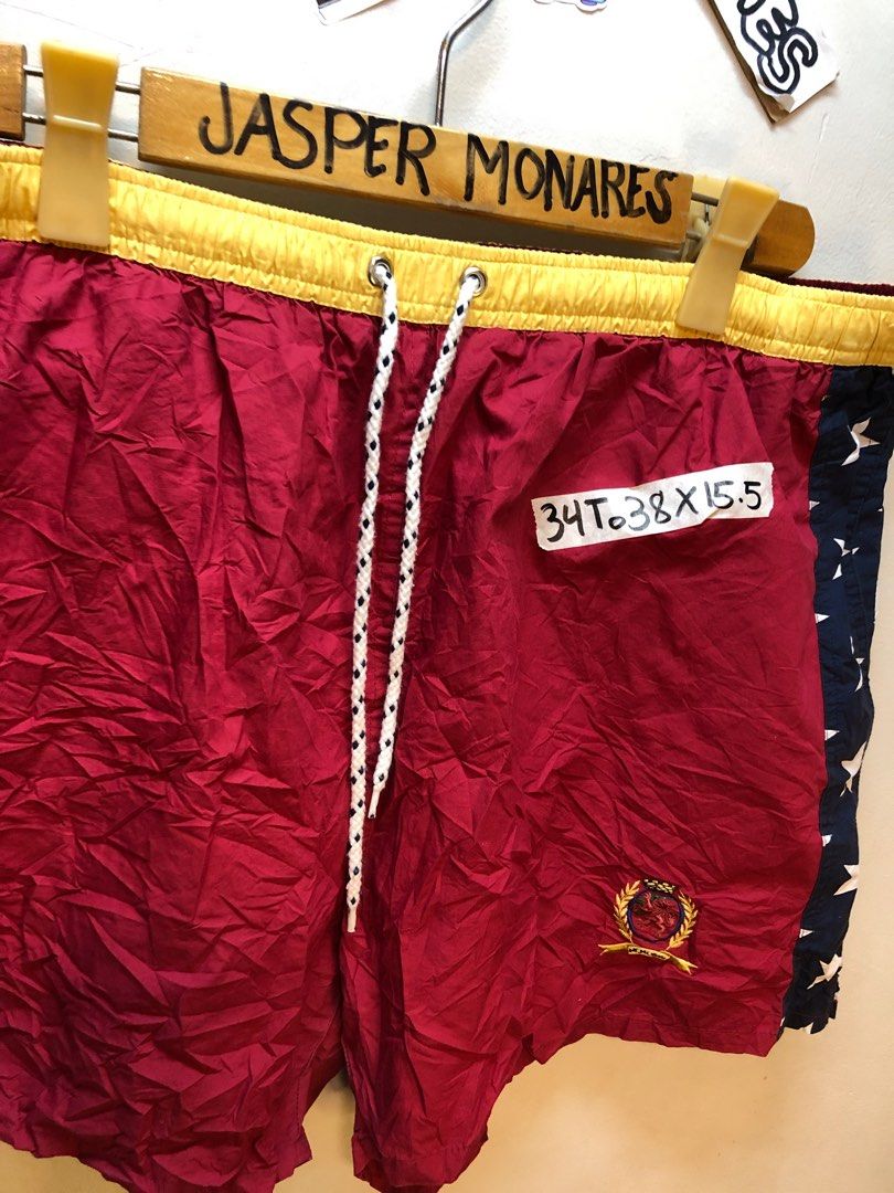 VINTAGE TOMMY HILFIGER, Men's Fashion, Bottoms, Shorts on Carousell