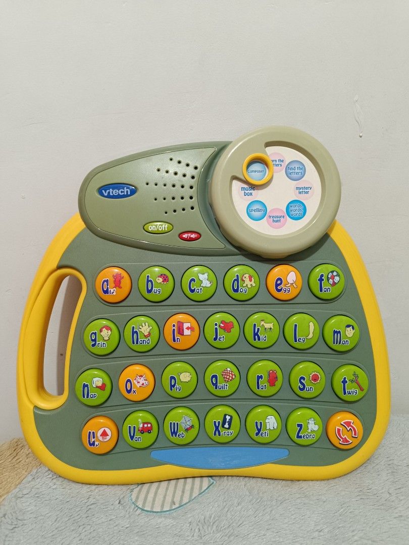 Vtech Alphabet Desk Phonics, Hobbies & Toys, Toys & Games on Carousell