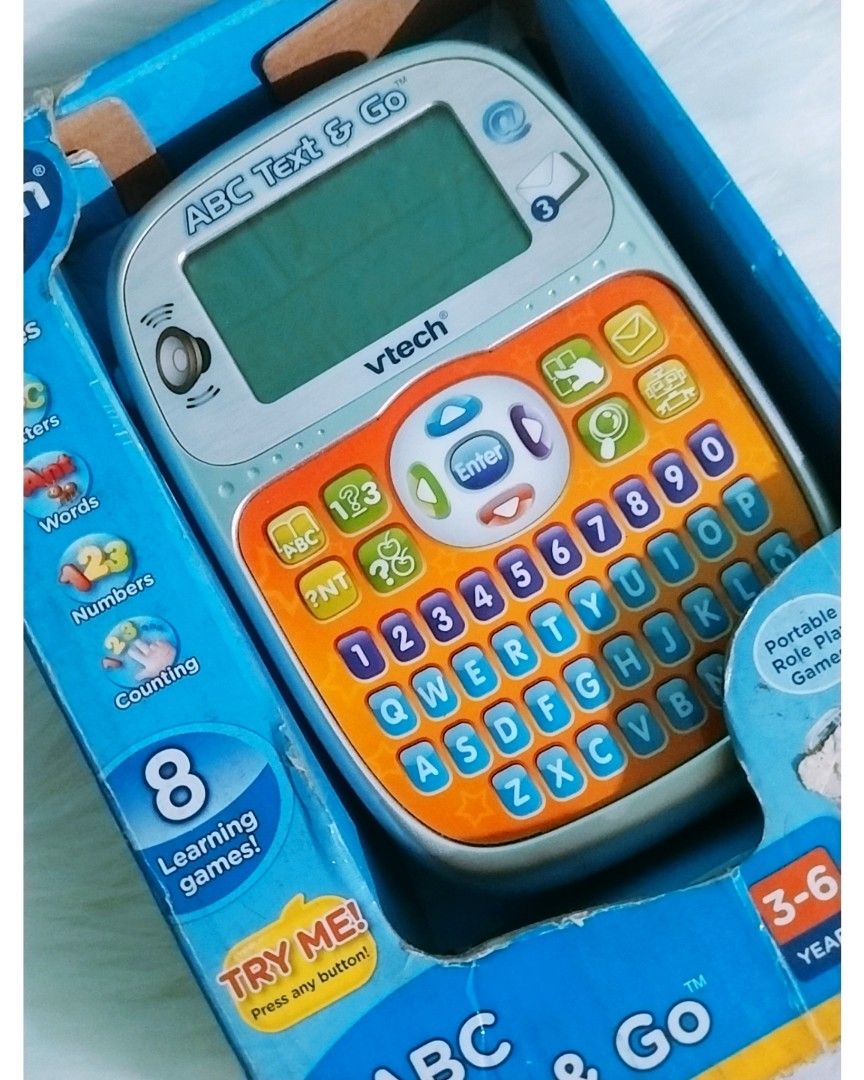 VTech's ABC Text & Go, Babies & Kids, Infant Playtime on Carousell