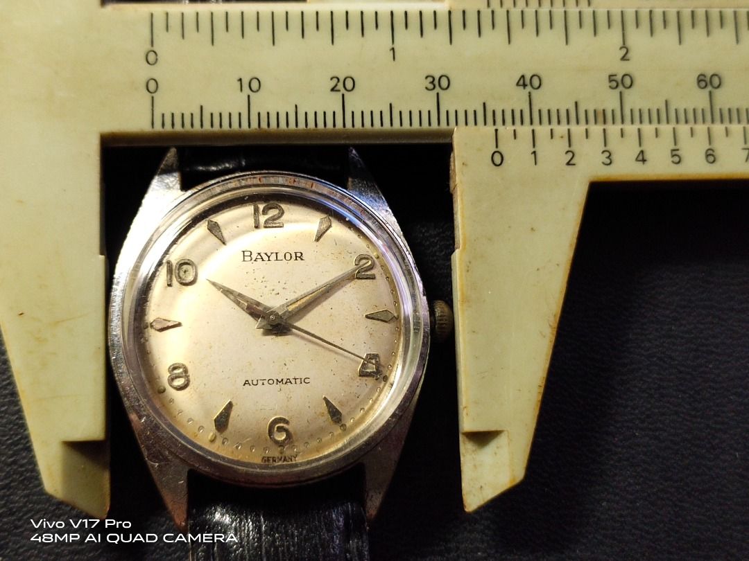 Vtg Baylor(by Heuer) Auto Mechanical Watch, Men's Fashion, Watches ...