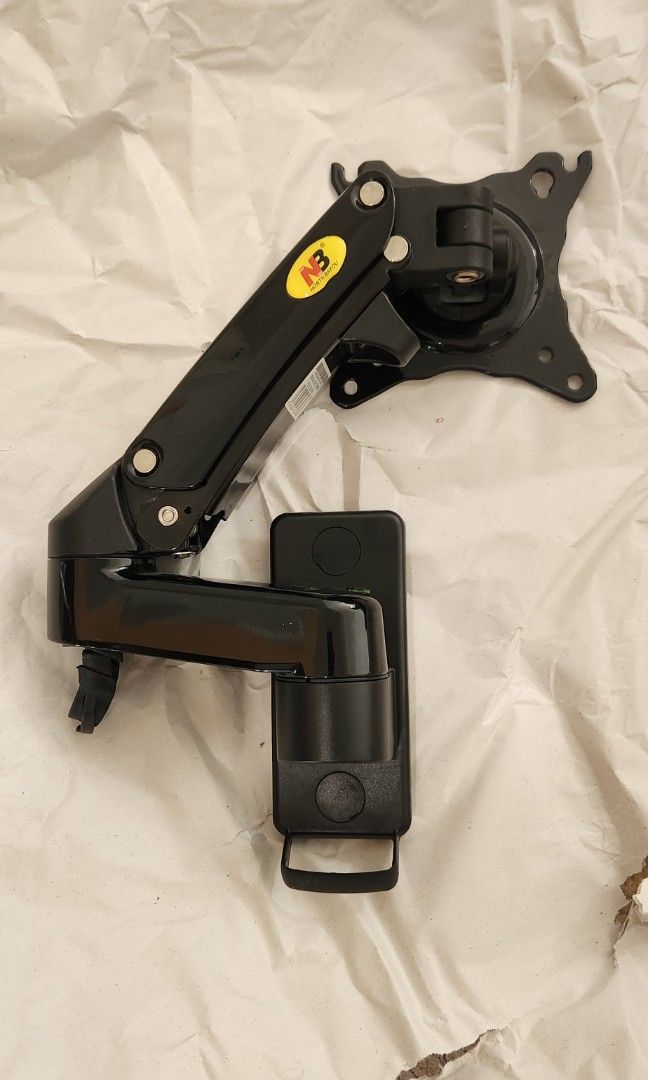 Wall Mounted Monitor VESA Arm, Computers & Tech, Parts & Accessories ...