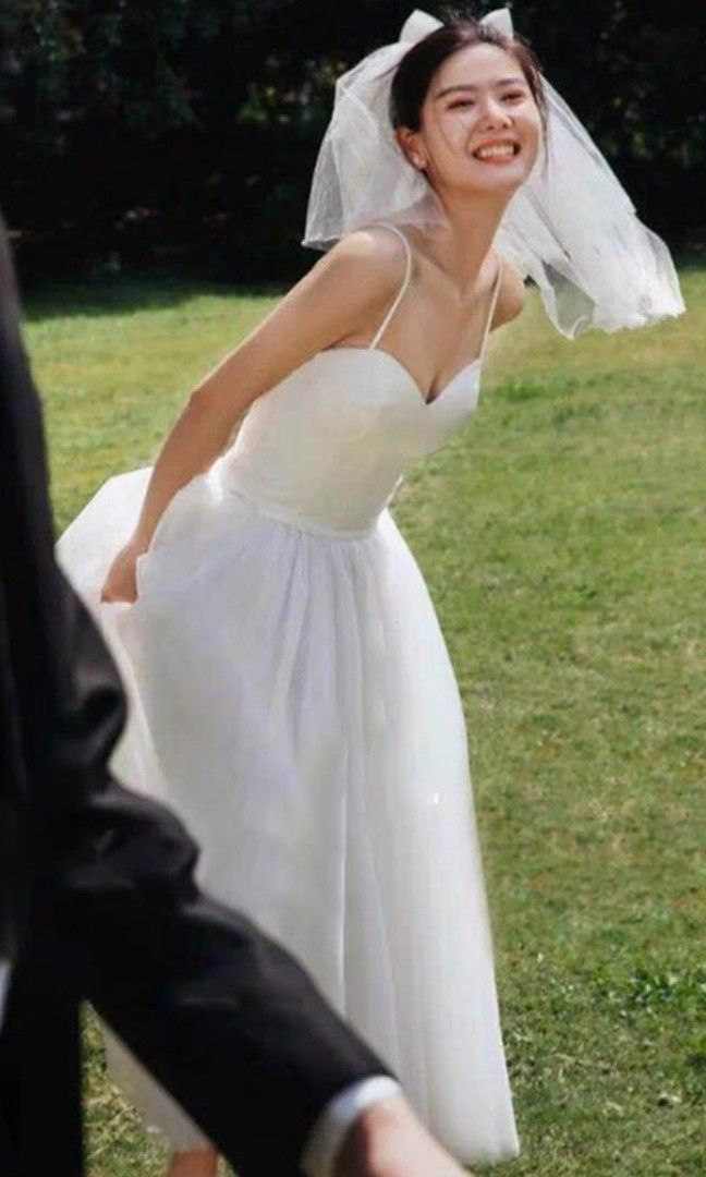 Wedding dress/ROM dress/photoshoot, Women's Fashion, Dresses & Sets ...