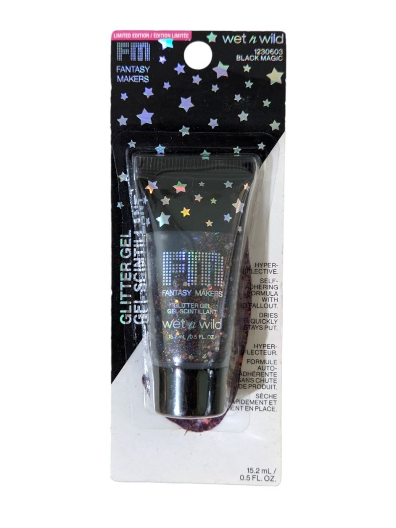 wet n wild Fantasy Makers Glitter Gel - Black Magic 15.2mL, Beauty ...
