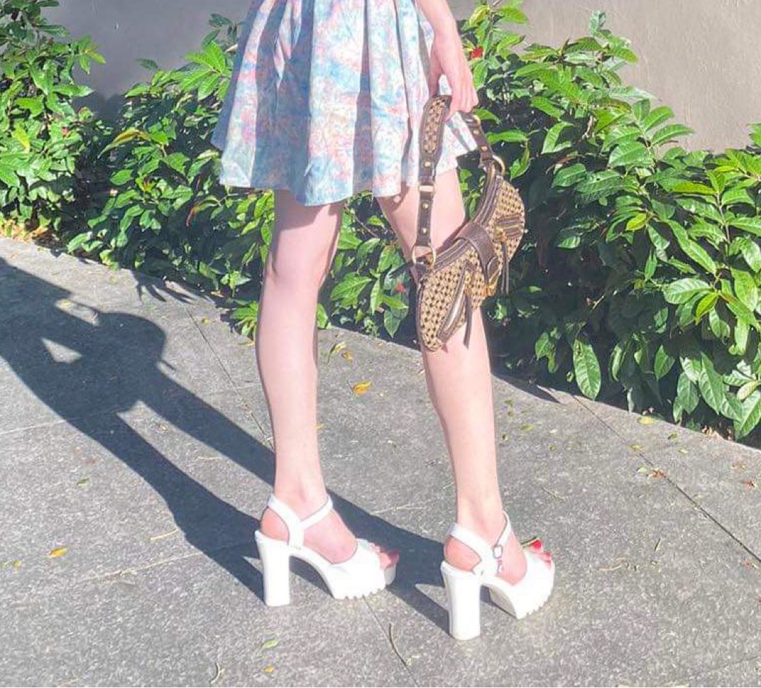 White Heels Womens Fashion Footwear Heels On Carousell
