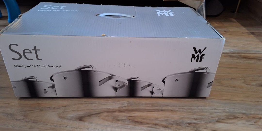 WMF diadem plus Cooking Pots set, Furniture & Home Living, Kitchenware ...