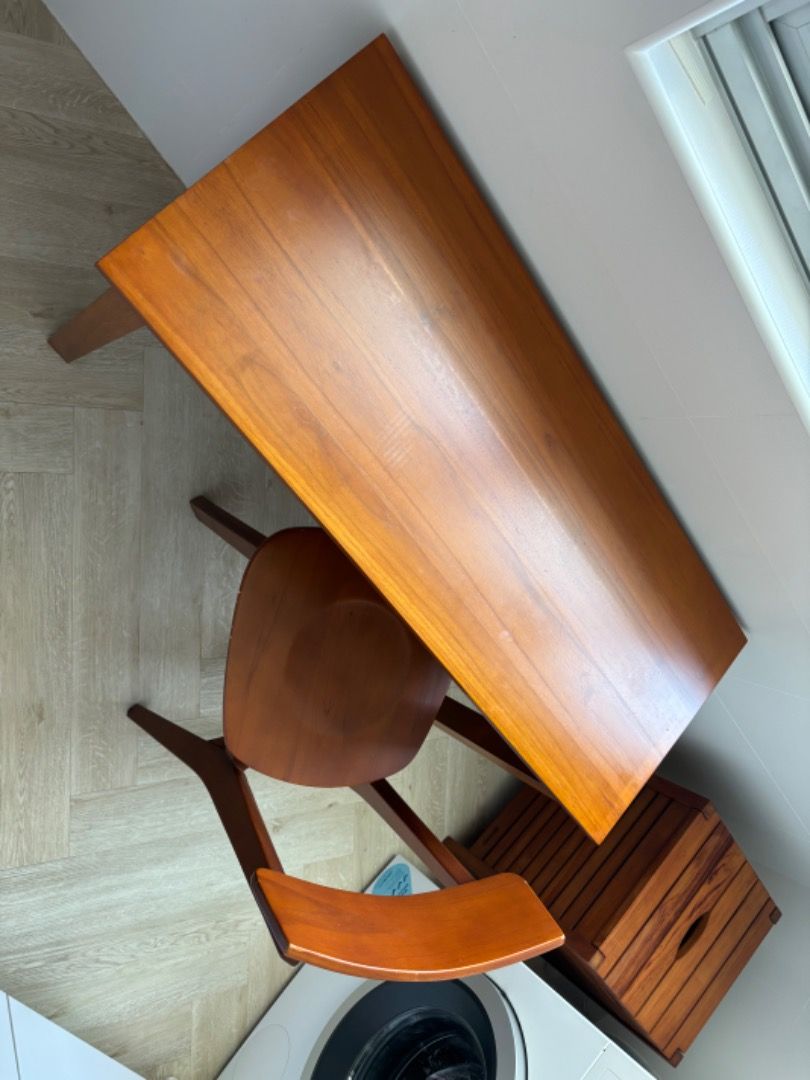 Writing table and chair, Furniture & Home Living, Furniture, Tables ...