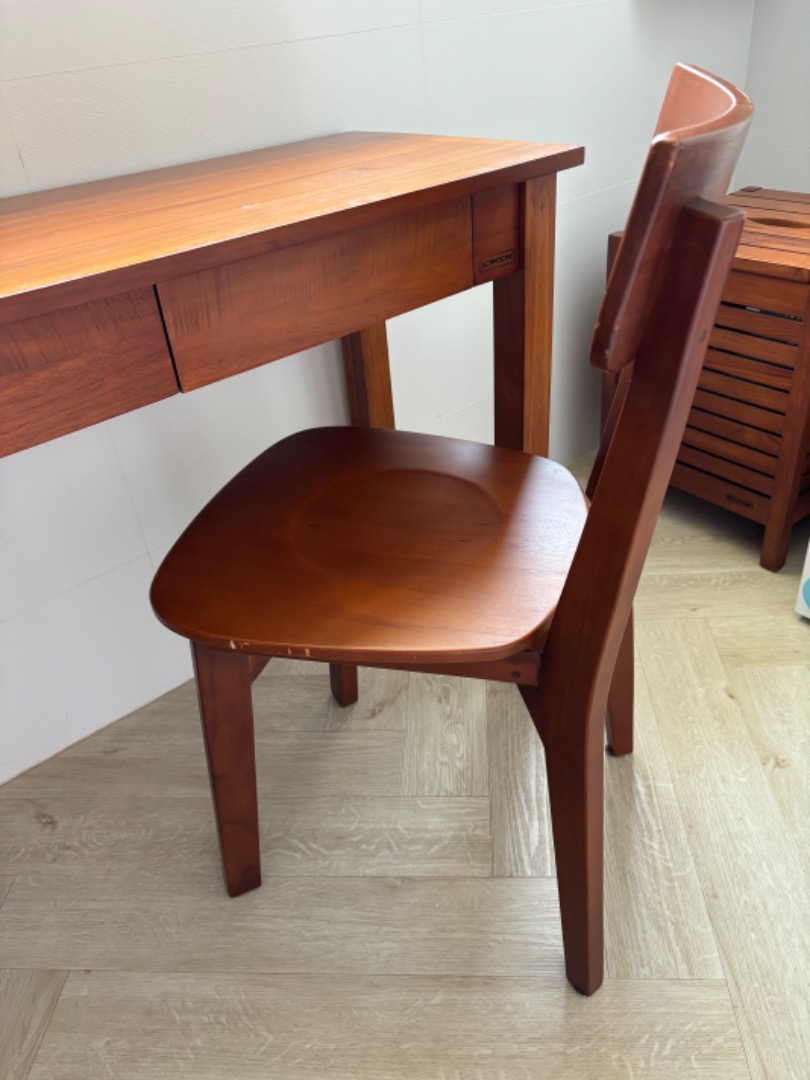 Writing table and chair, Furniture & Home Living, Furniture, Tables ...